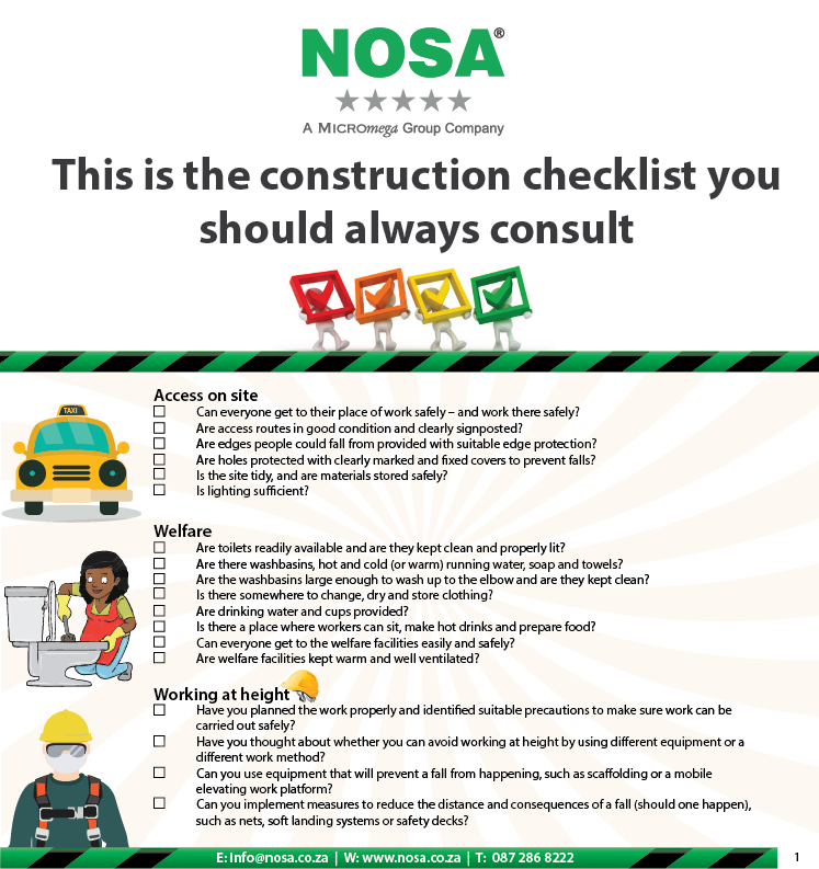 CHECKLIST - Construction